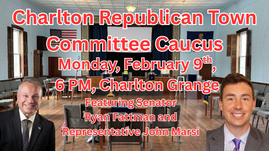 Charlton Republican 2026 Caucus and Meeting - Massachusetts GOP